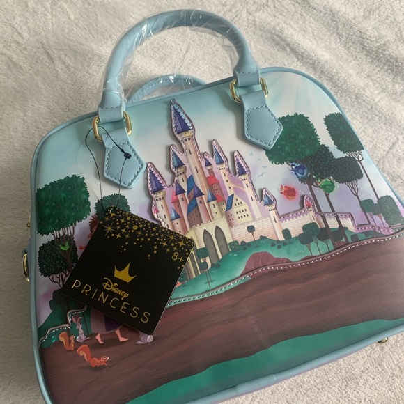 Loungefly | Bags | Loungefly X Disney Sleeping Beauty Castle Satchel ...